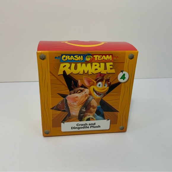 Toys | Crash Team Rumble Mcdonalds Happy Meal Toy 4 Crash Dingodile ...